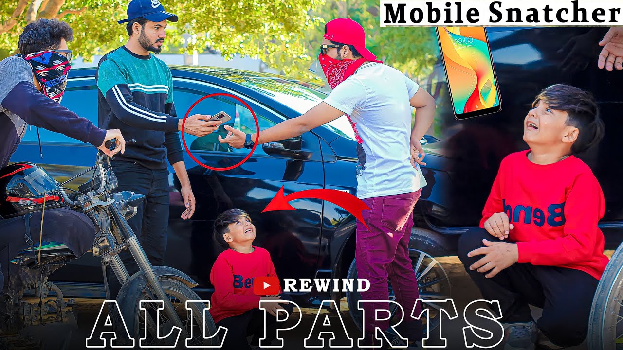 Mobile Snatching Prank - All Parts Rewind @ZaidChulbula - YouTube