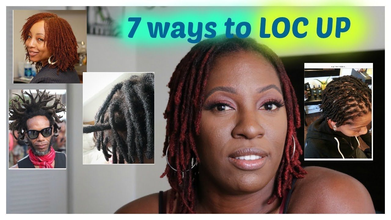 7 Different Way To Start Locs /Dreadlocks - YouTube