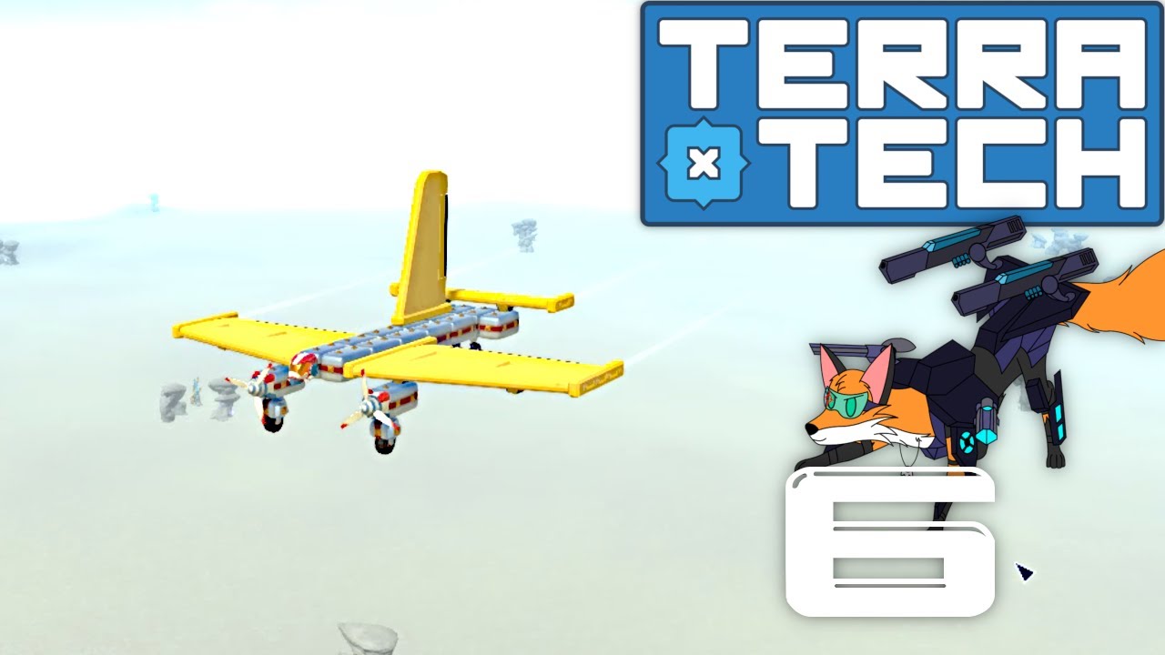 TerraTech #6 - Flying Better Then Expected - YouTube