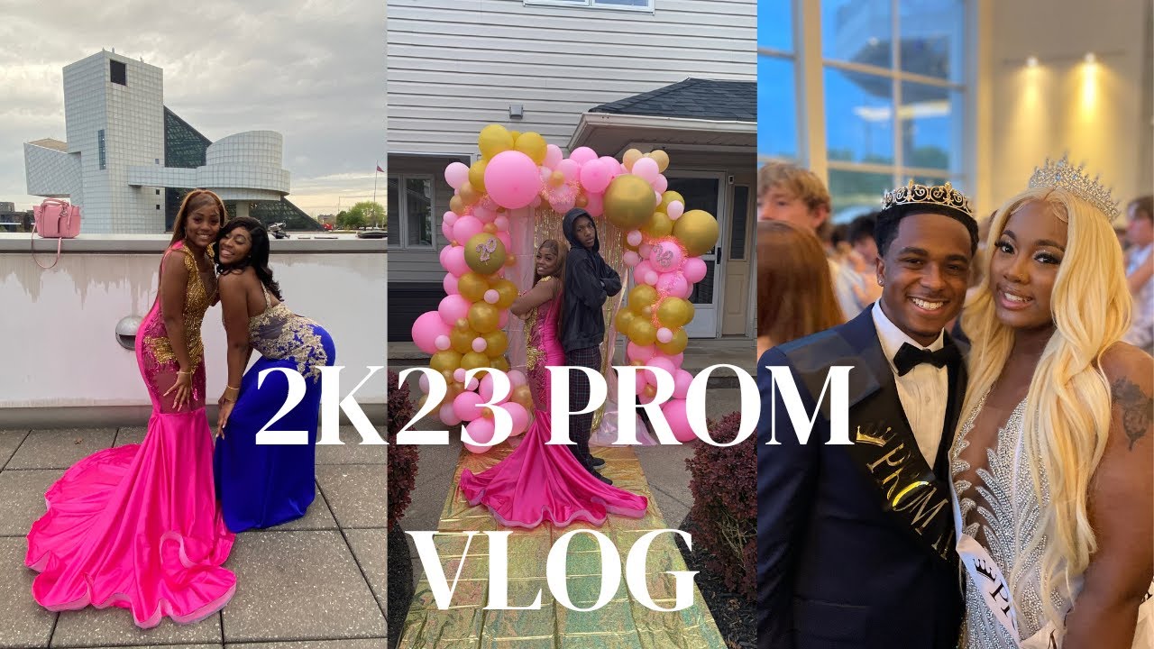 Senior 2k23 Last Day of School & Prom Vlog | Gia Ar'i - YouTube