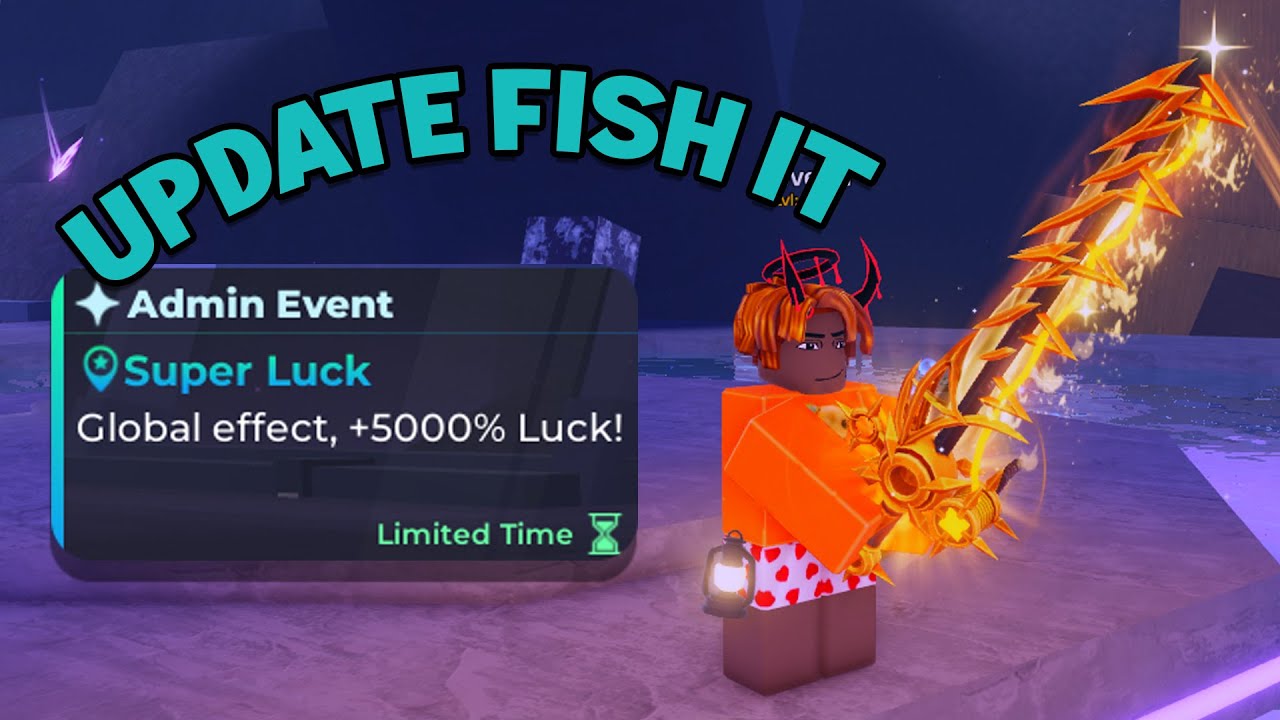 MENUNGGU UPDATE FISH ITU, ADA ADMIN EVENT LUCK +5000% * SERVER LUCK x10 ...