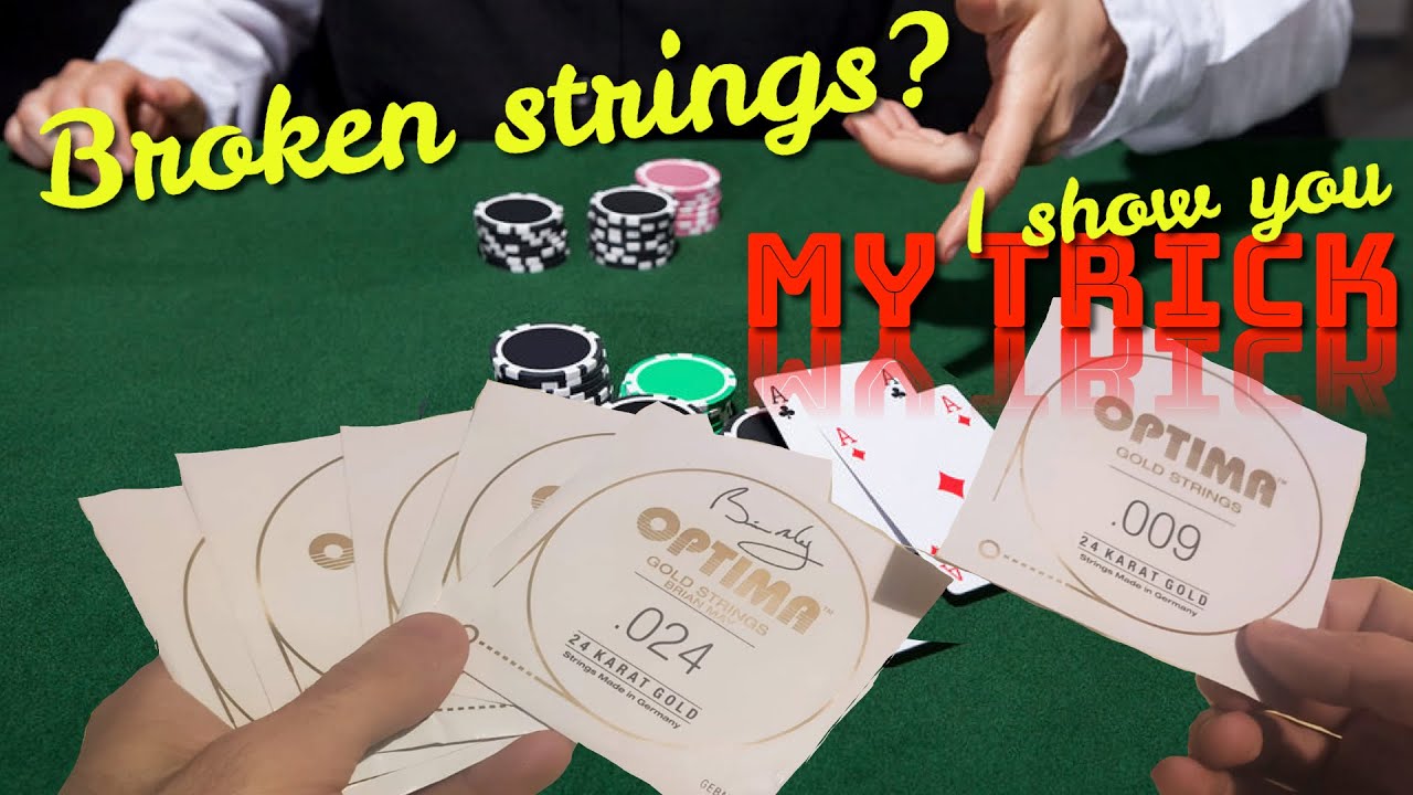 Brian May Optima gold strings how to not break them [ENG SUBS] - YouTube