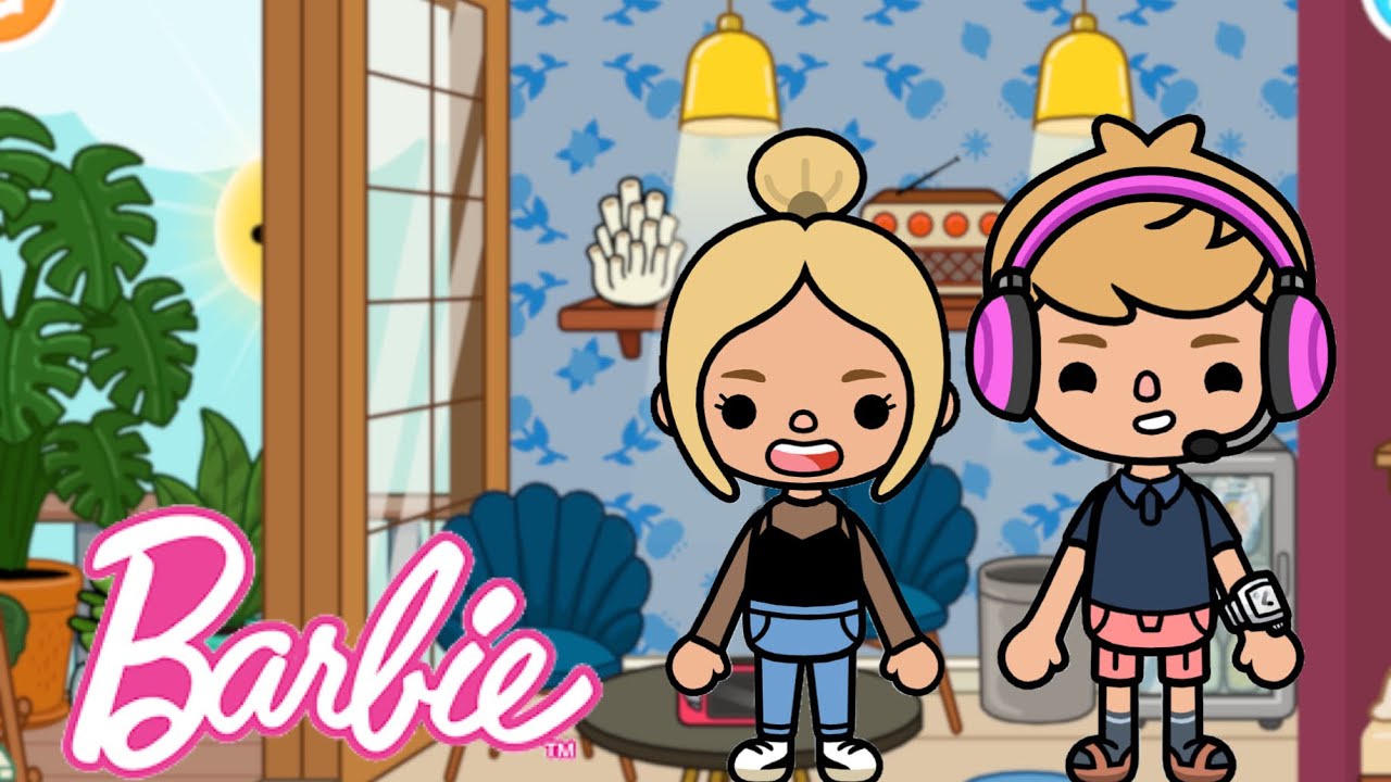 Whisper Challenge with Ken | Toca life Barbie vlogs - YouTube