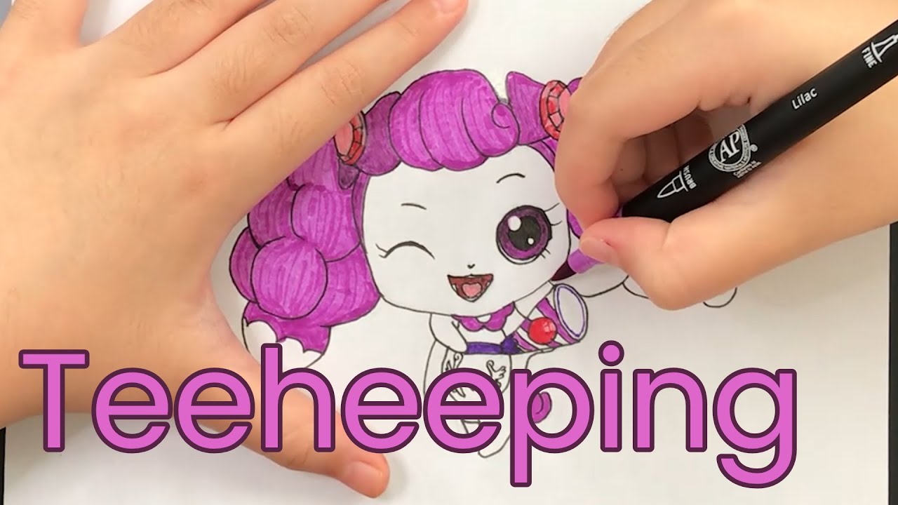 Catch! Teenieping - Teeheeping | Mola's Fantasy Drawing - YouTube
