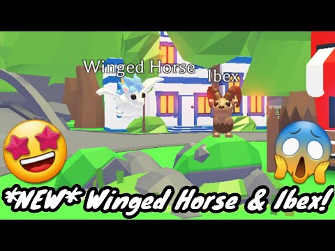 *NEW* Winged Horse & Ibex! (Adopt Me!) | Roblox - YouTube