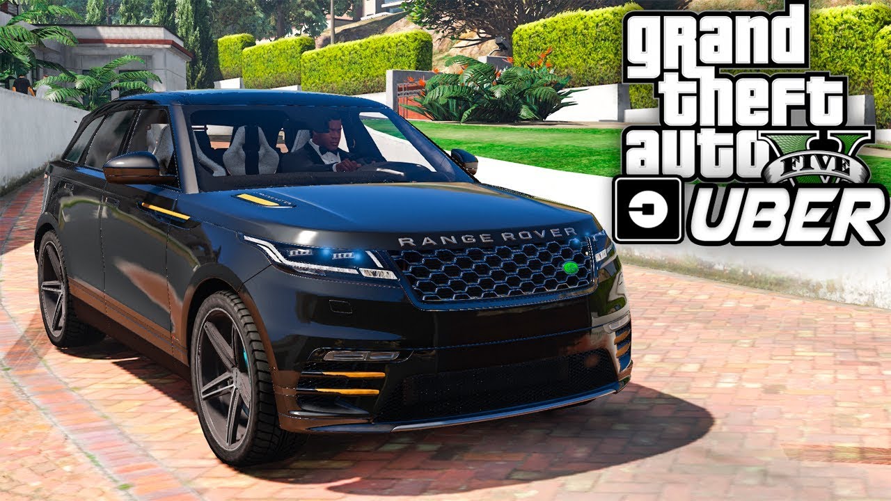 GTA V MOD UBER - Rand Rover Velar 2018 - YouTube