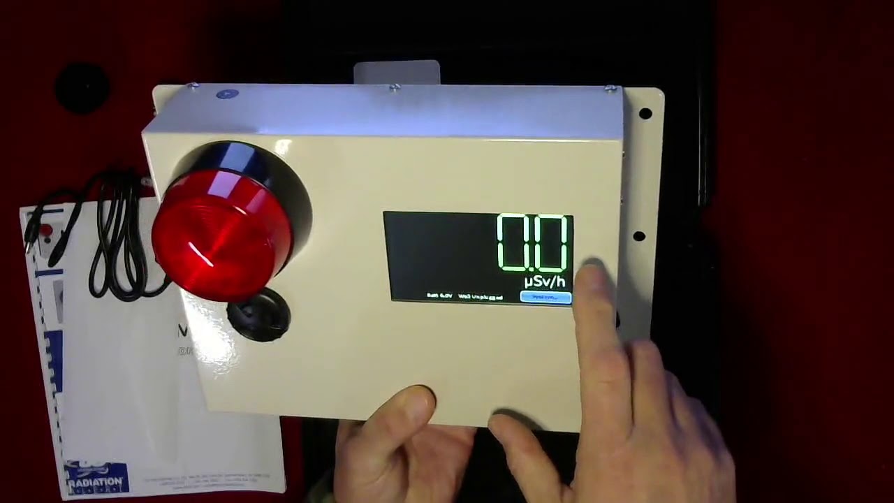 SE Radiation Alert Area Monitor - YouTube