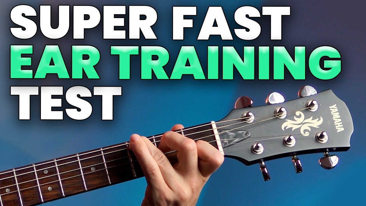 A Super Fast "EAR TRAINING" Workout Every Guitarist Should Do! 👂 - YouTube