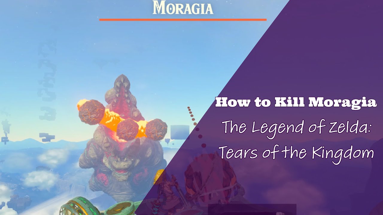 Zelda Tears of the Kingdom Moragia Boss Fight - YouTube