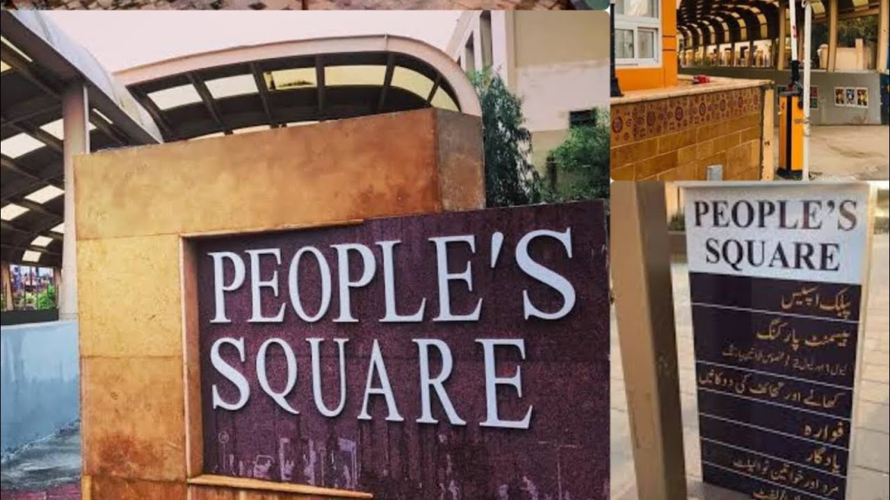 PEOPLE SQUARE BURNS ROAD KARACHI 2023 HD video - YouTube