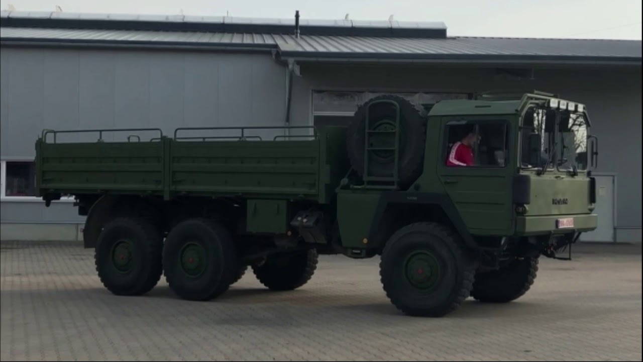 MAN KAT 6x6 - YouTube