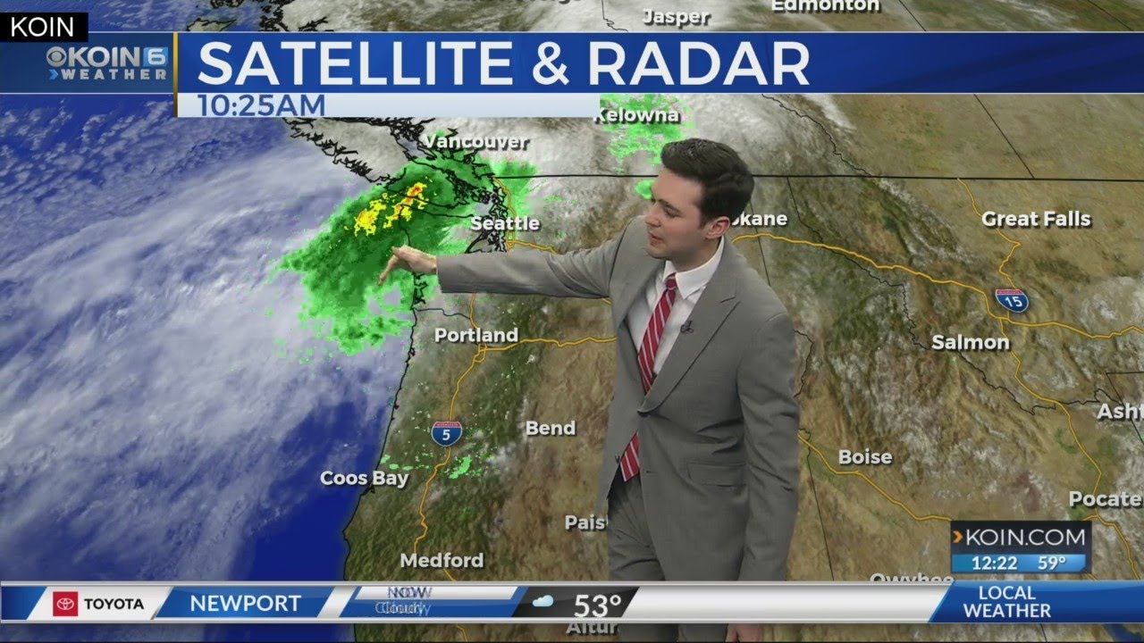 Monday Noon Weather Update April 22nd, 2019 - YouTube