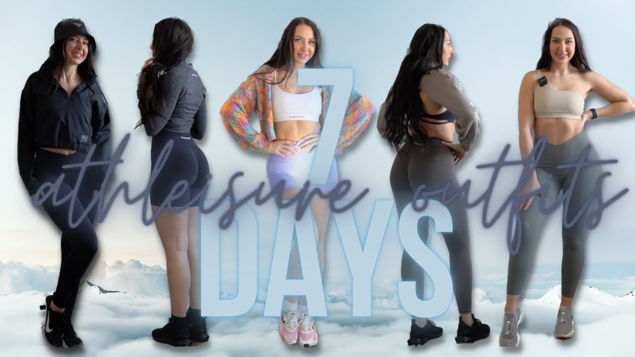 7 Days, 7 Looks | Fitness Girl Edition - YouTube