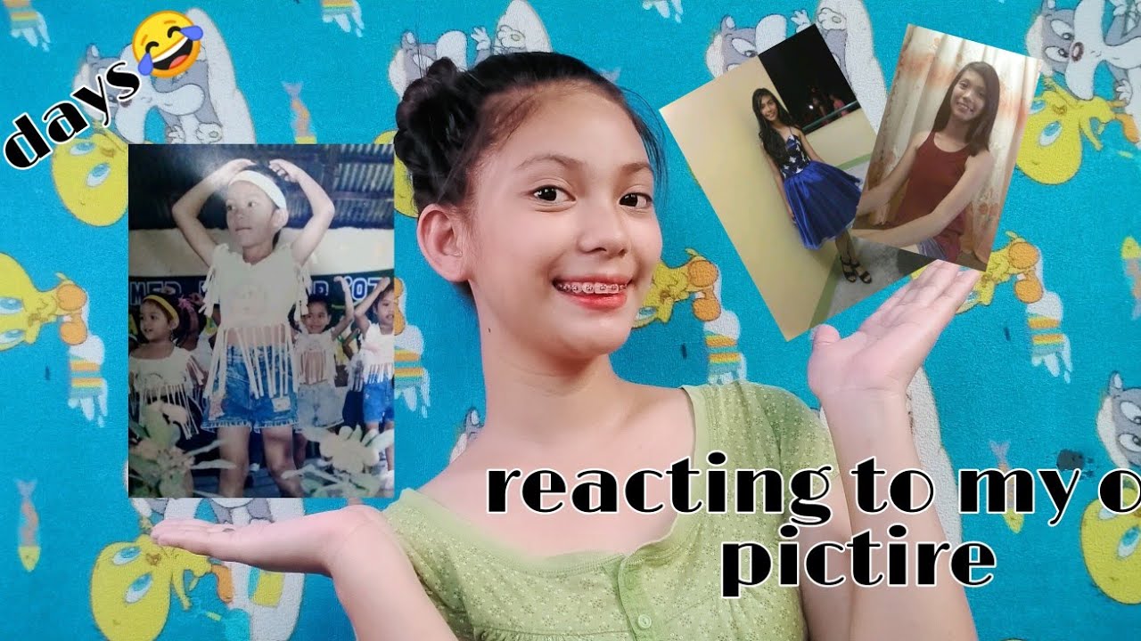 reacting to my old picture (jeje days😂) - YouTube