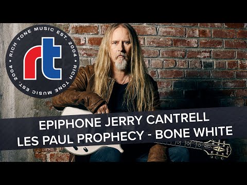 Epiphone Jerry Cantrell Les Paul Custom Prophecy - Bone White