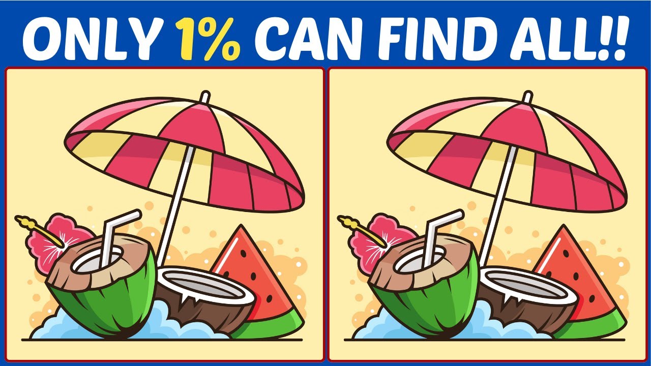 【Spot the Difference Challenge】 🚀 Boost Your Brainpower in 10 Minutes ...