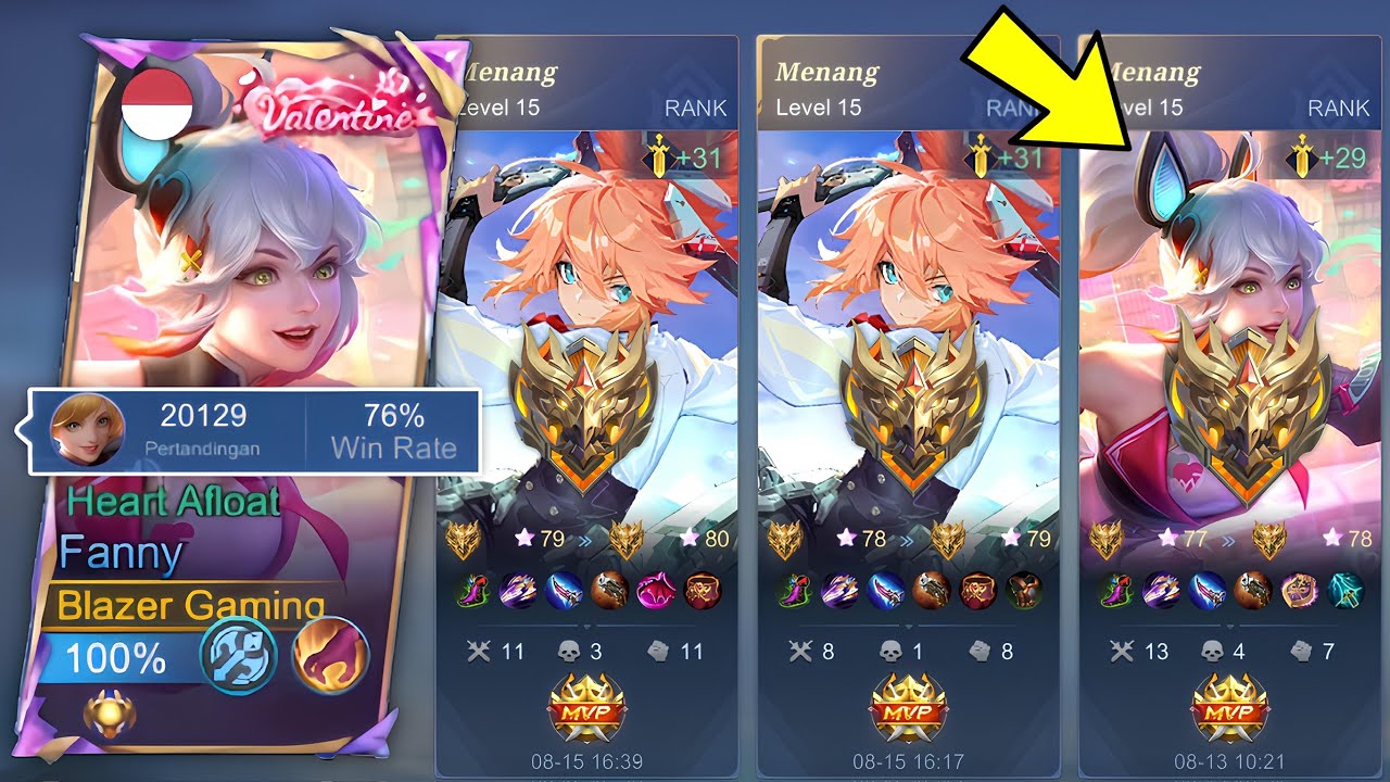 NEW BEST BUILD AND EMBLEM FOR FANNY 2024!! 🔥(PLEASE TRY) - Mobile ...
