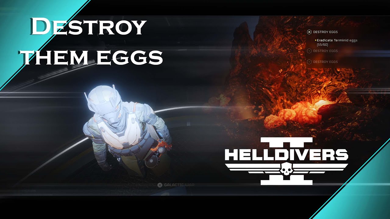 HELLDIVERS 2 EGGS - YouTube