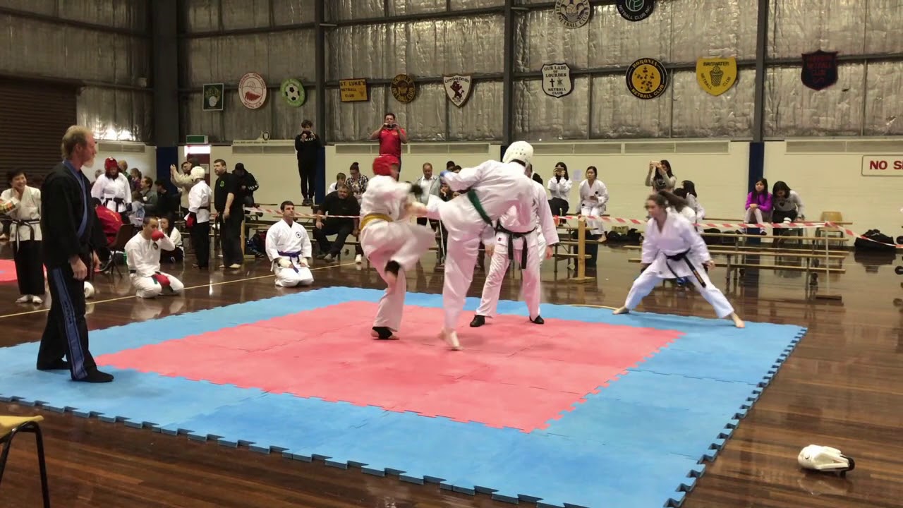 MUKC KARATE - Compilation Karate Point and Continuous Sparring!! - Lion ...