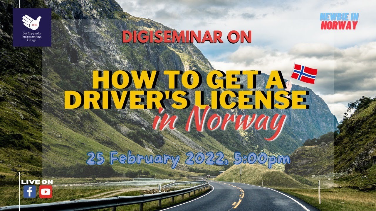 DigiSeminar: How to get Driver's License in Norway - YouTube