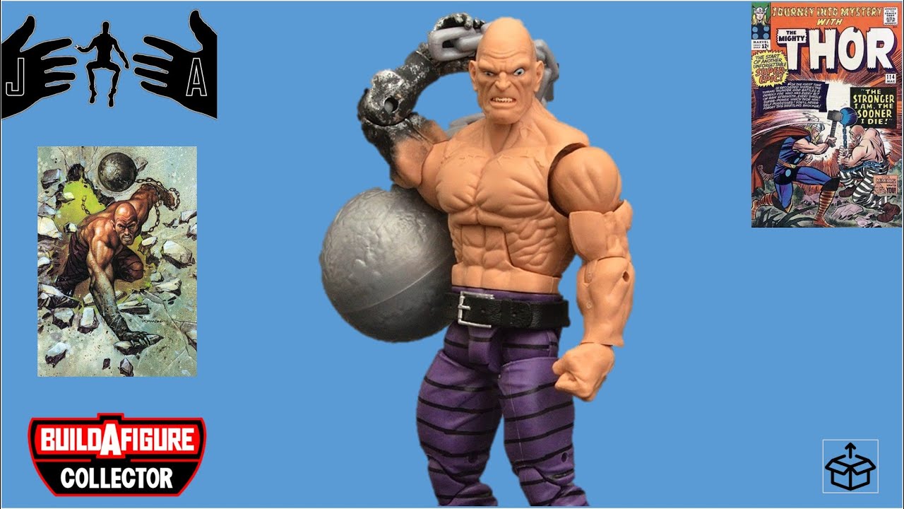 Absorbing Man Baf Marvel Legends series Toy Review Jonathan Acero ...