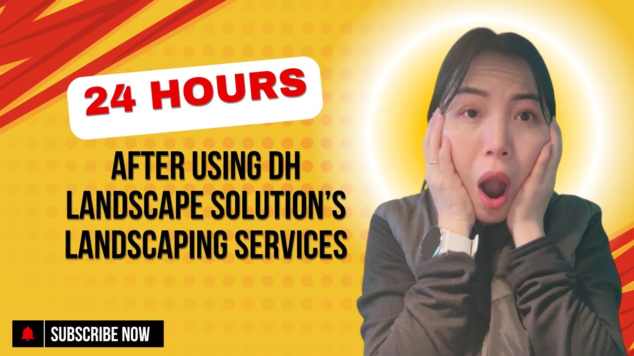 24 Hours After Using DH Landscape Solution’s Landscaping Services - YouTube