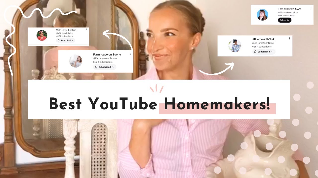 The Best Homemaking Channels | Sharing my Fave Homemakers on Youtube ...