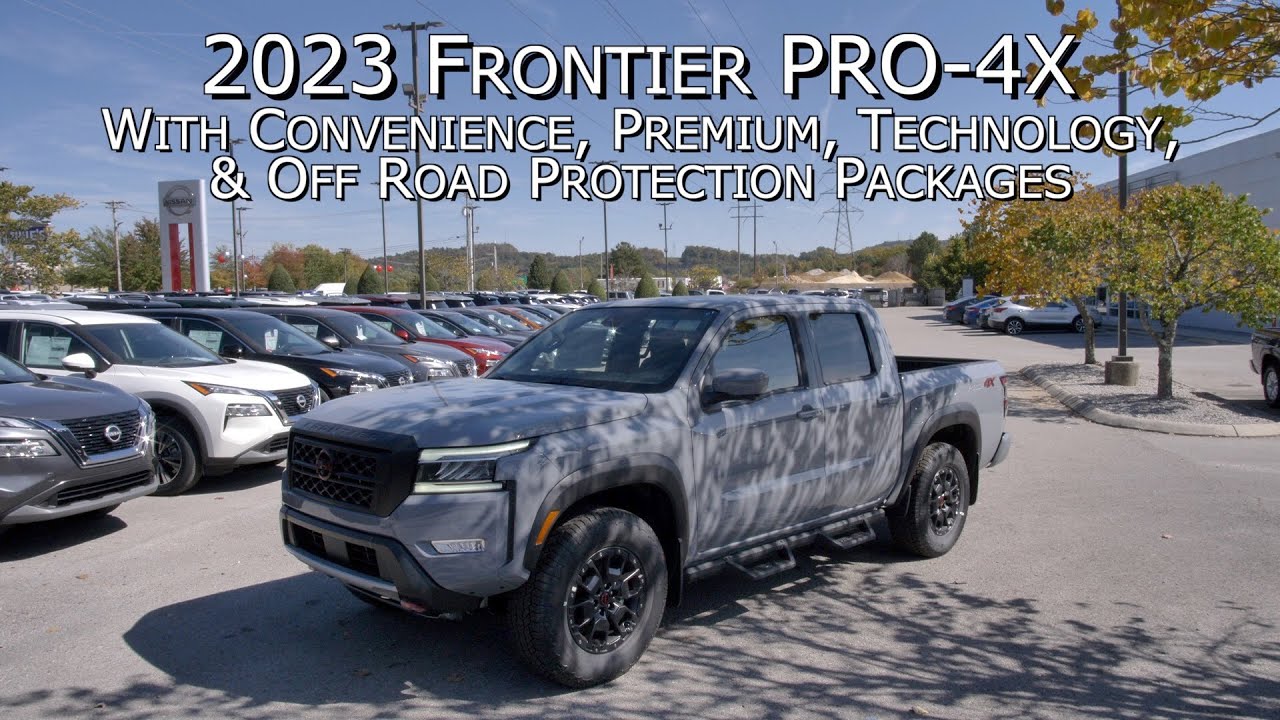 New 2023 Nissan Frontier PRO-4X(Convenience, Premium, Technology, Off ...