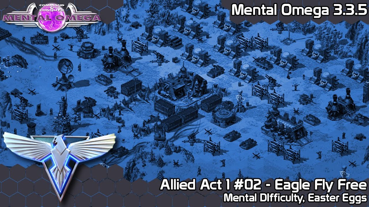 C&C Mental Omega 3.3.5 - Allied #2 Eagle Fly Free on Mental Difficulty ...