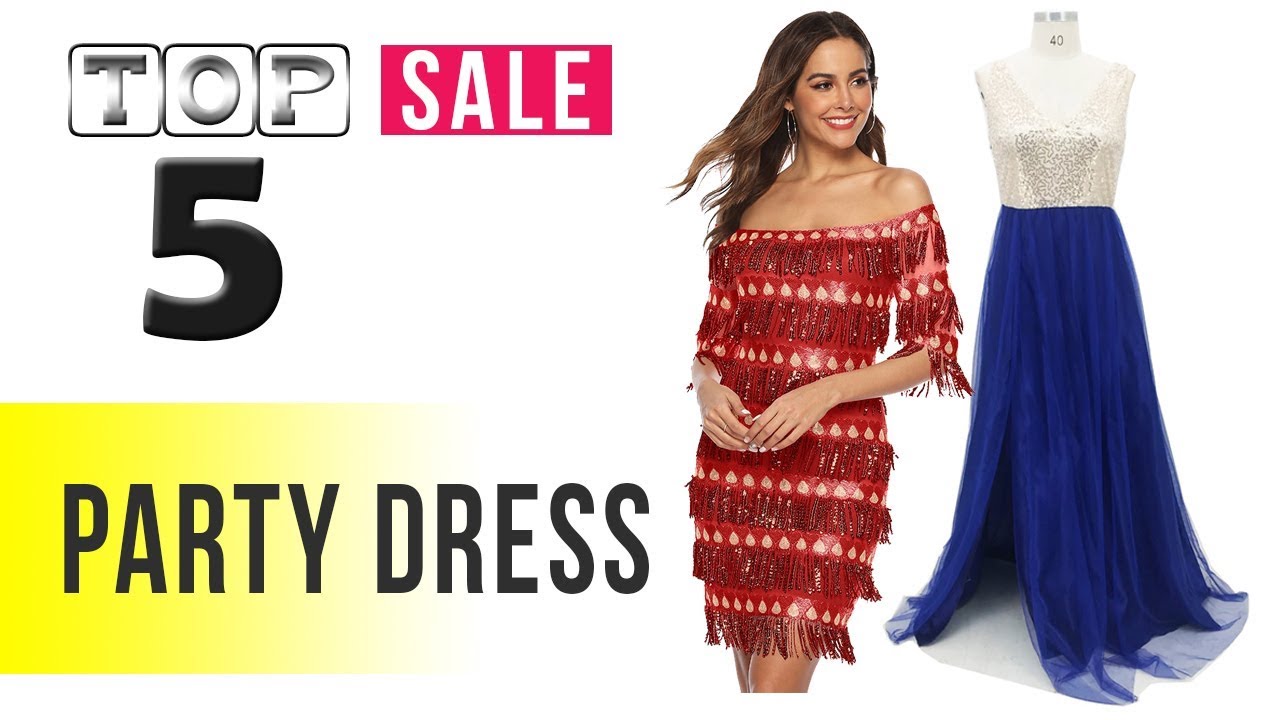 Best 5 party dress for women under $25 - YouTube