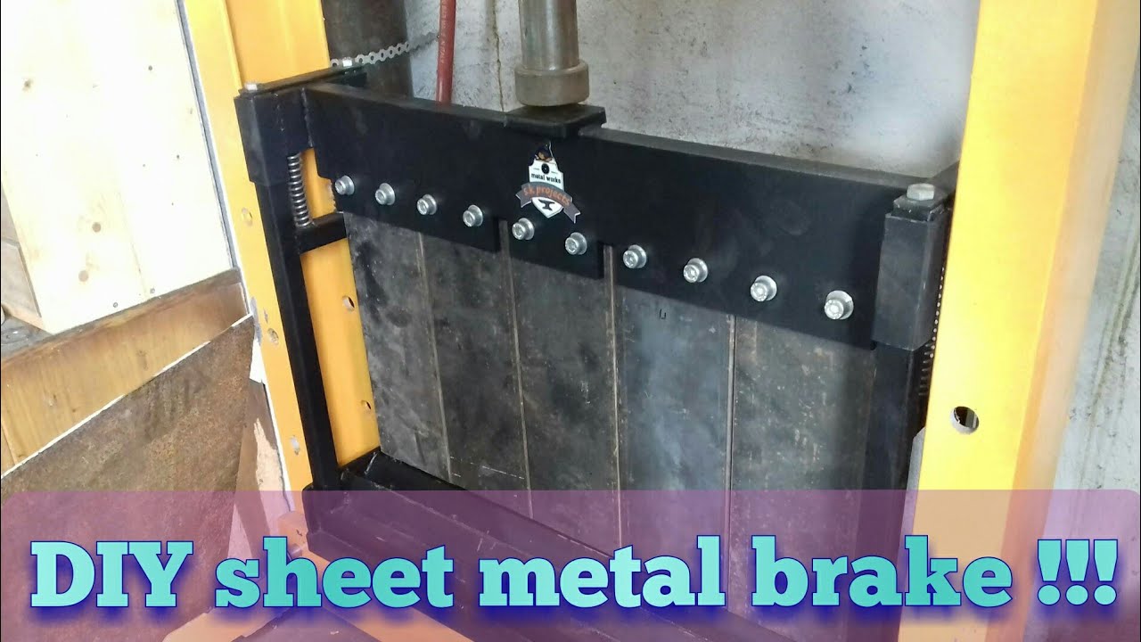 DIY Sheet Metal Brake - YouTube