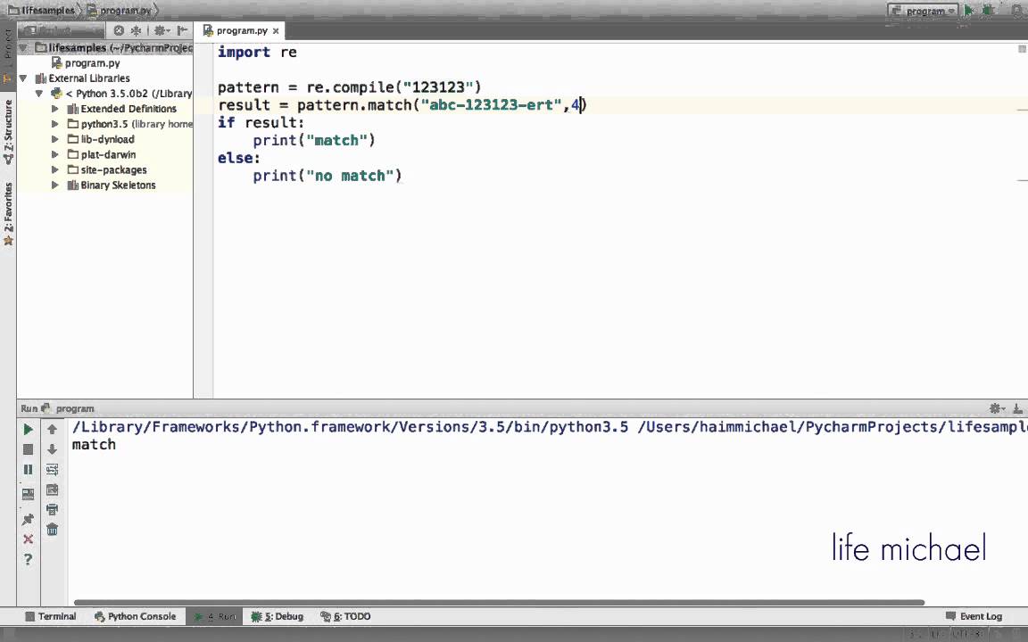 The Regular Expression Match Function In Python Youtube