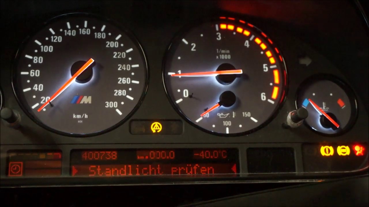 E39 Diesel M-Tacho - YouTube