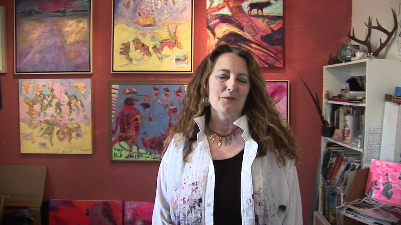Modern Abstract Painter Suzanne Edminster of Saltworkstudio on Myth ...