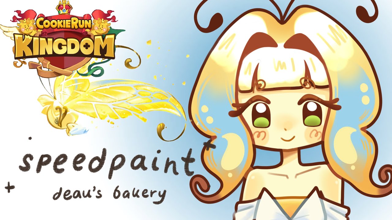 [ Speedpaint ] Sugarfly Cookie | Cookie Run Kingdom Fan Art - YouTube