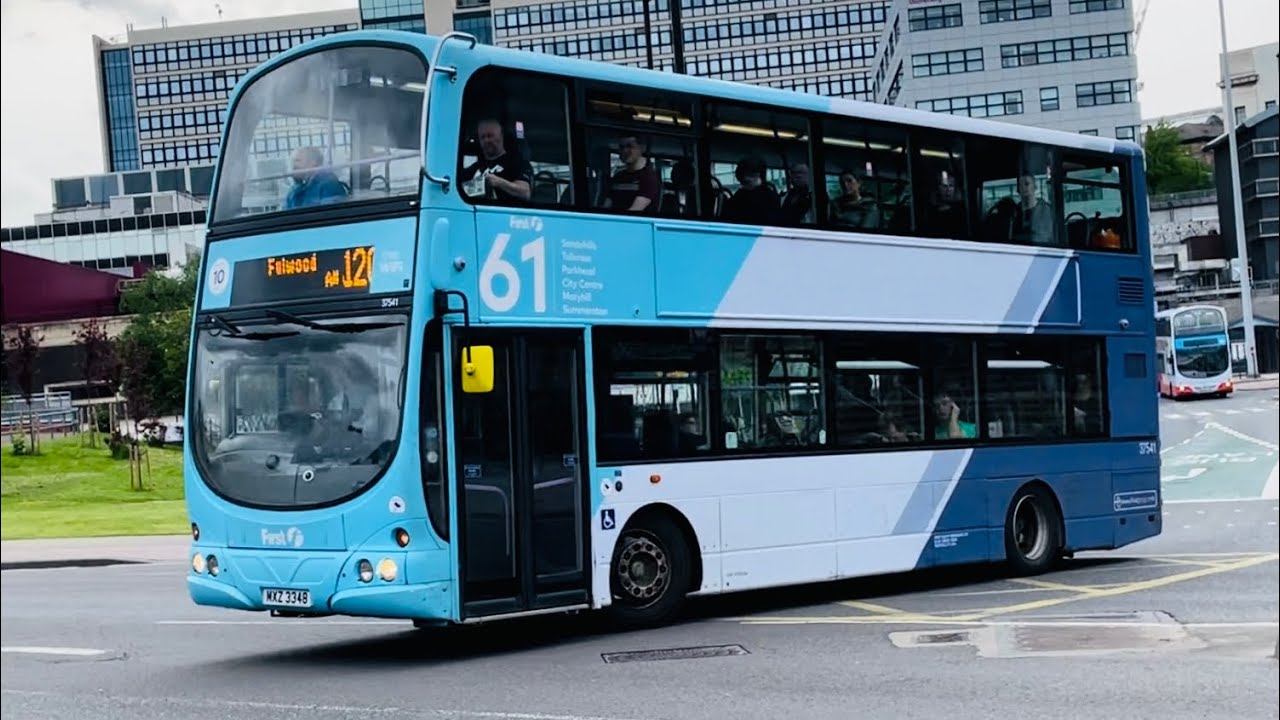 New First Bus Sheffield X First Glasgow 37451 From Fulwood To Crystal ...