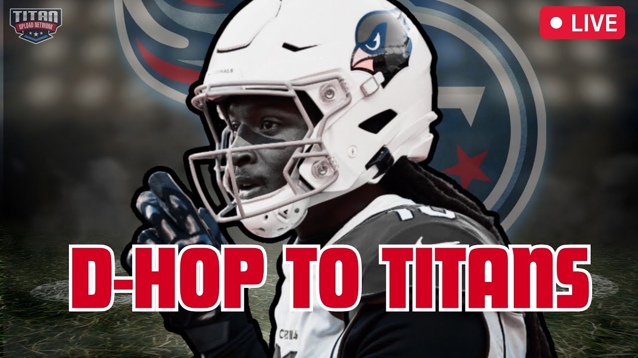 DeAndre Hopkins Picks Tennessee Titans | NFL Breaking News - YouTube