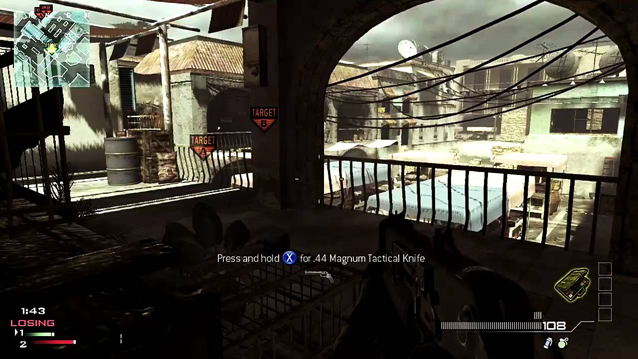 Full Map #14 - Mw3 GB - Seatown S&D - YouTube