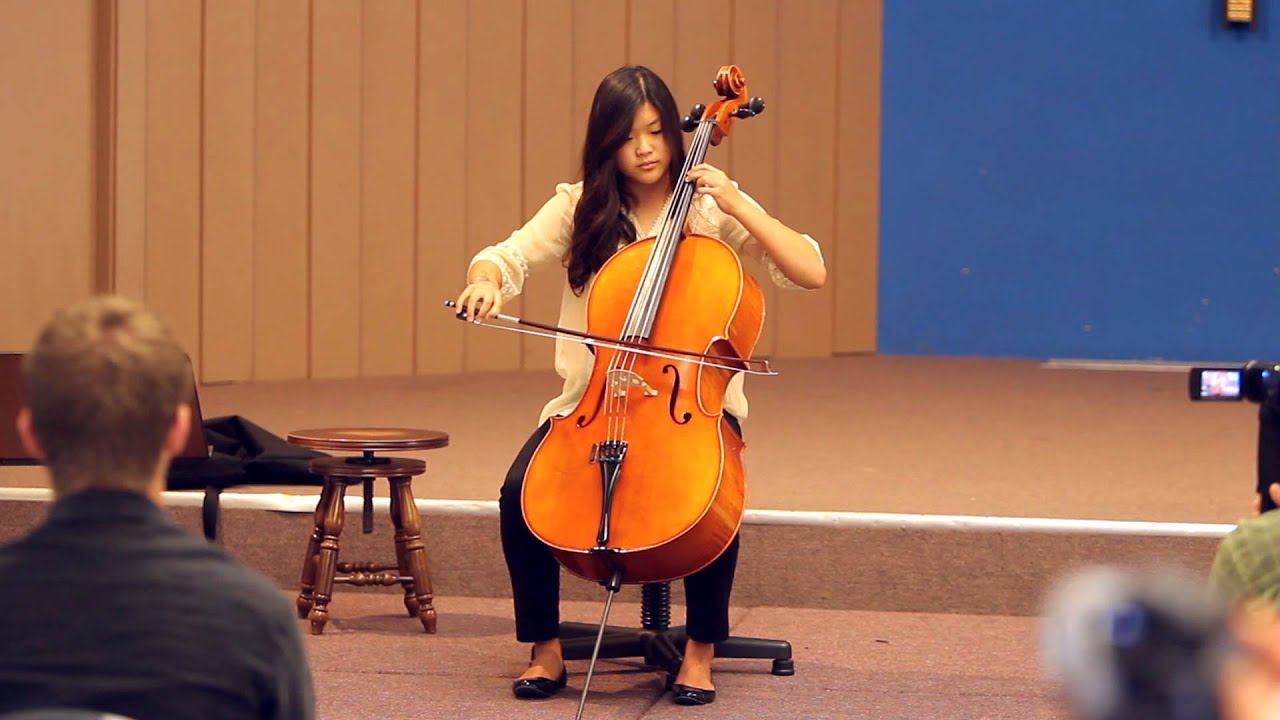 Brittany's Last Cello Recital - Elgar Cello Concerto in E Minor (6/2/13 ...