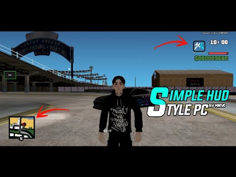 SHARE SIMPLE HUD STYLE PC || SUPPORT GTA SAMP ANDROID - YouTube