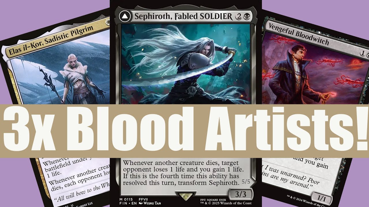 Final Fantasy Gaming! First look at Sephiroth, Fabled SOLDIER, deck ...