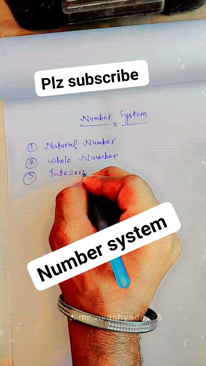 Number system - YouTube