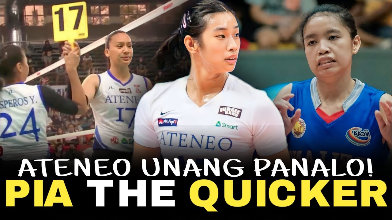 Ateneo WAGI kontra Arellano!, Pia Ildefonso balik MIDDLE BLOCKER ...