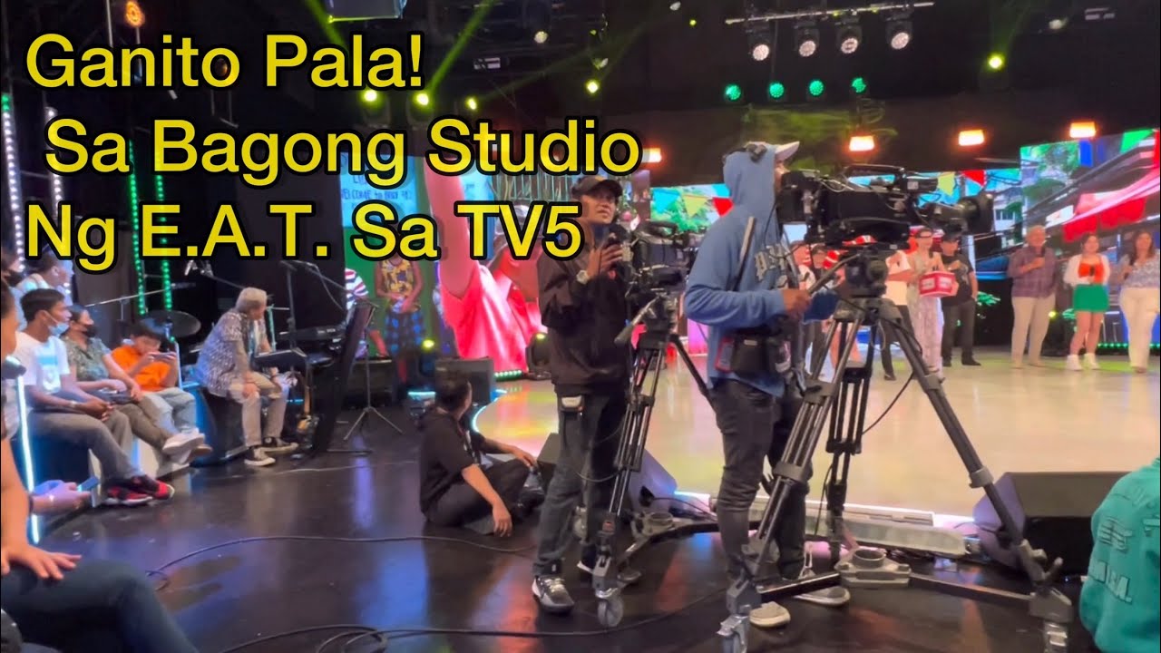 E.A.T. Sa TV5 inside Studio | Behind the Scenes | TVJ Dabarkads - YouTube