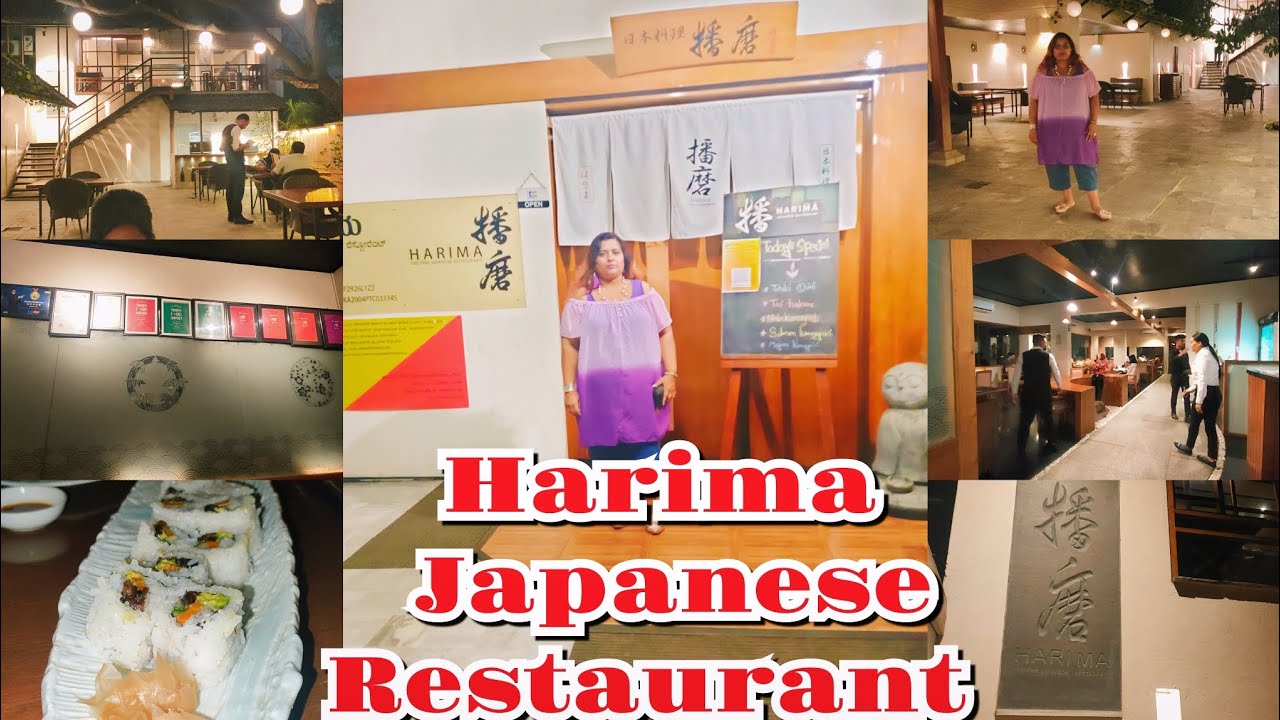 Harima Japanese Restaurant|Japanese Food 🍡|Sushi 🍙|in Bangalore|veggi ...