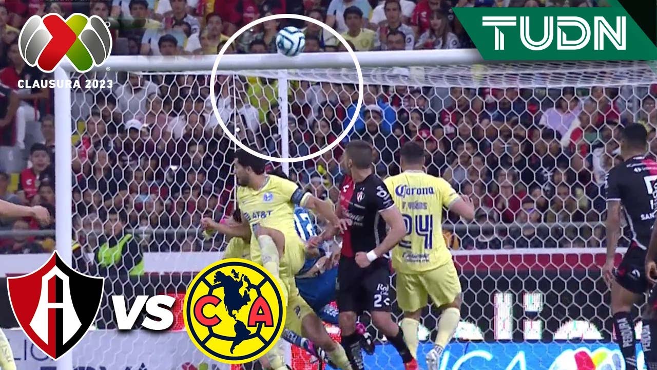 ¡Atlas se salva! Israel Reyes al travesaño | Atlas 2-2 América | CL2023 ...
