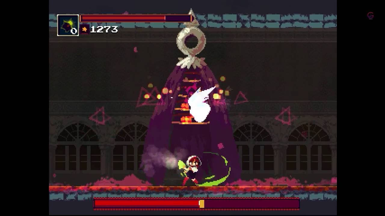 Momodora Reverie Under the Moonlight Karst Castle BOSS ACCURST QUEEN OF ...