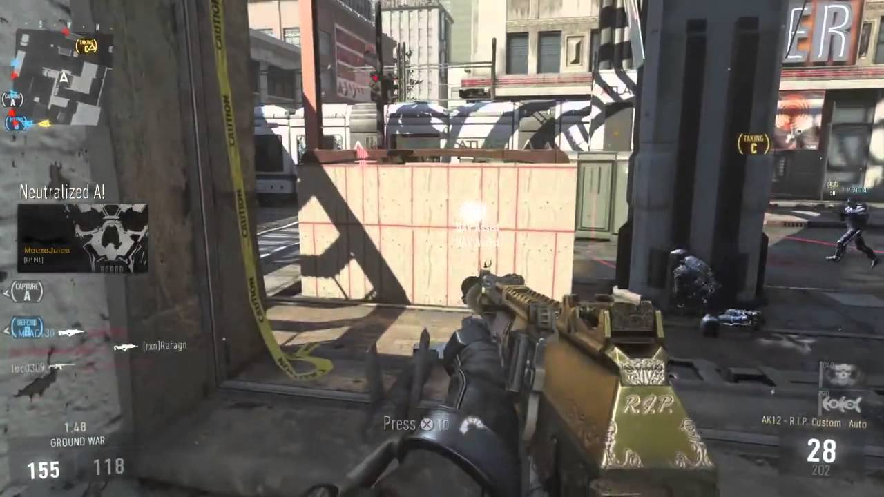 COD:AW dna at detroit with ak12 RIP - YouTube