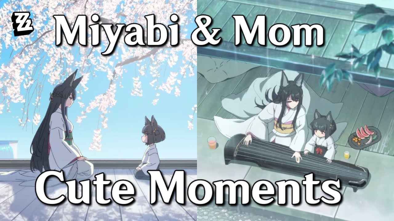 MIYABI & MOM CUTE MOMENTS | Hoshimi Miyabi Animated Short Film ...