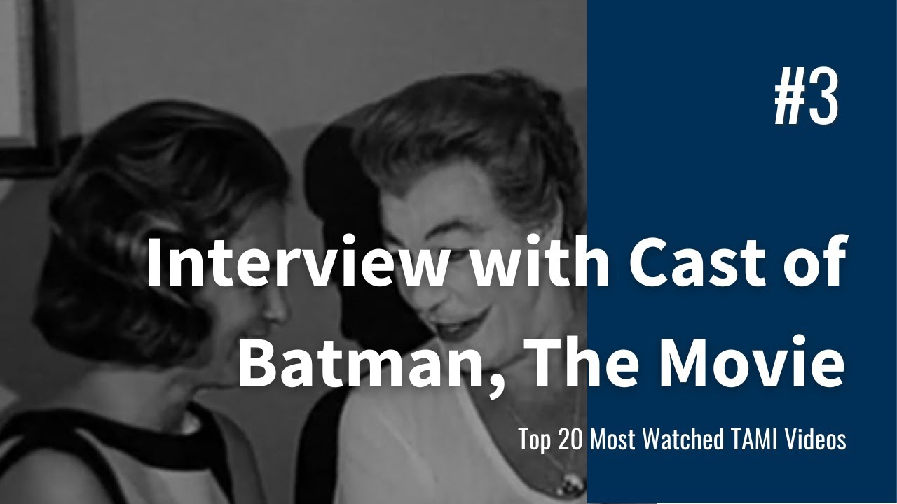 #3 interview with Cast of Batman - YouTube